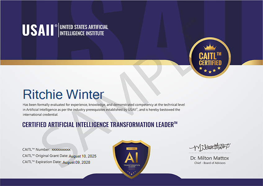 Artificial Intelligence Certification | AI Certification | USAII®