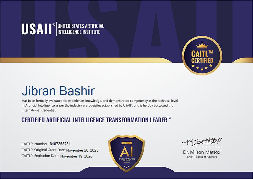 Artificial Intelligence Certification | AI Certification | USAII®